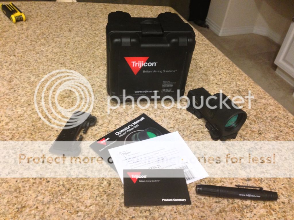 WTS Trijicon RX34 with 2 mounts - Calguns.net