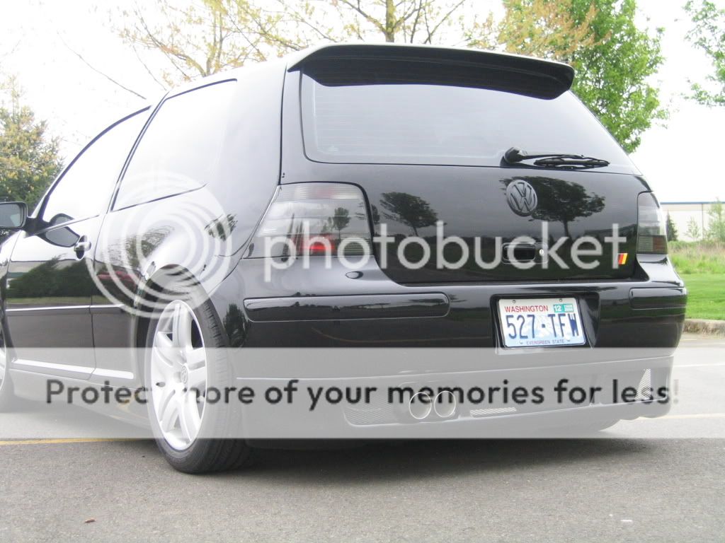 Rear lip on GTI MKIV | VW Vortex - Volkswagen Forum