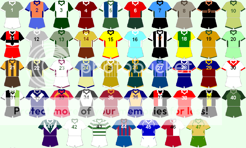 Premier League Team Colours 2 Photo by regnans | Photobucket