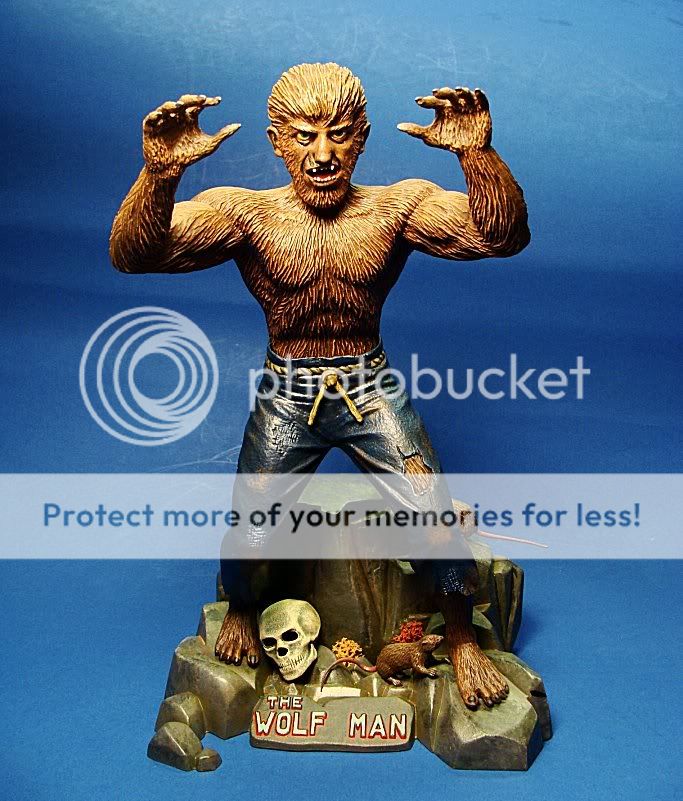 Revell Wolf Man Completed | Hobbyist Forums