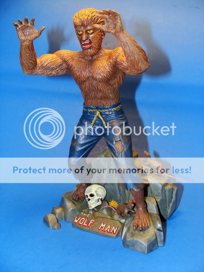 Revell Wolf Man Completed | Hobbyist Forums