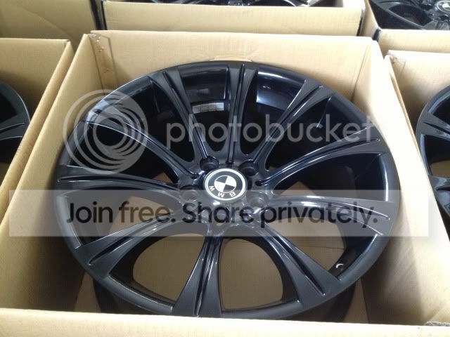 (4) BMW E60 M5 Style 166 Wheels 19" Oem Powdercoated
