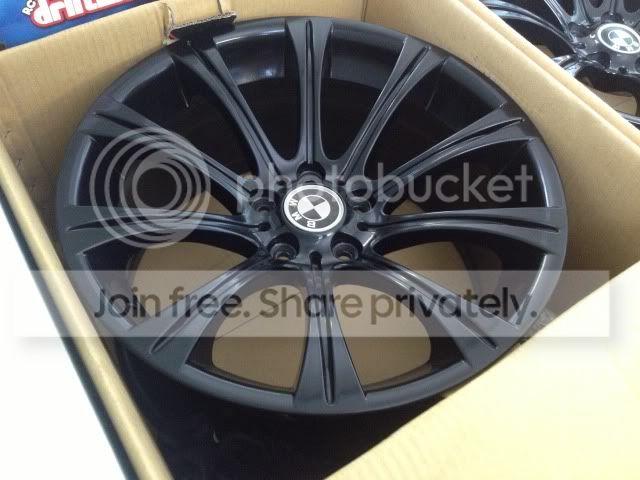(4) BMW E60 M5 Style 166 Wheels 19" Oem Powdercoated