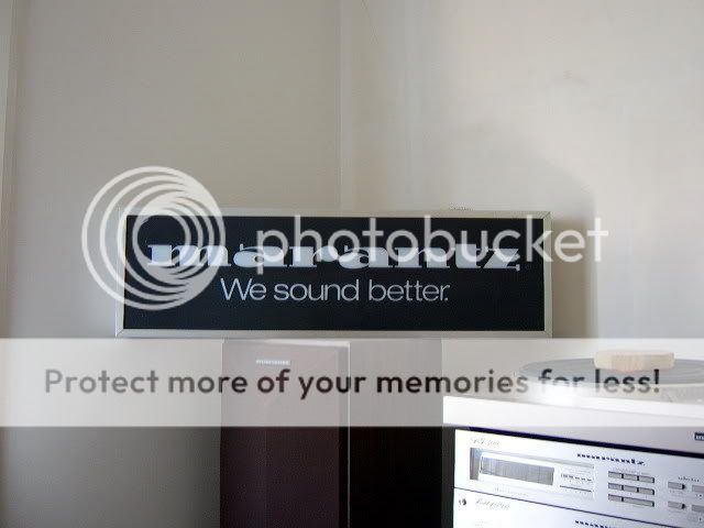 Vintage Lighted MARANTZ Advertising Sign | Audiokarma Home Audio Stereo ...
