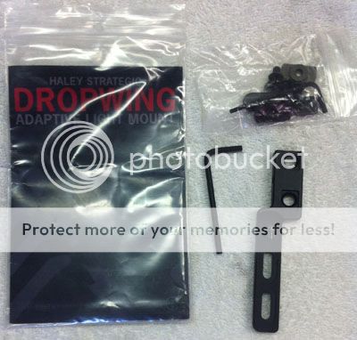 WTS Haley Dropwing Light Mount (Surefire Scout) - Calguns.net