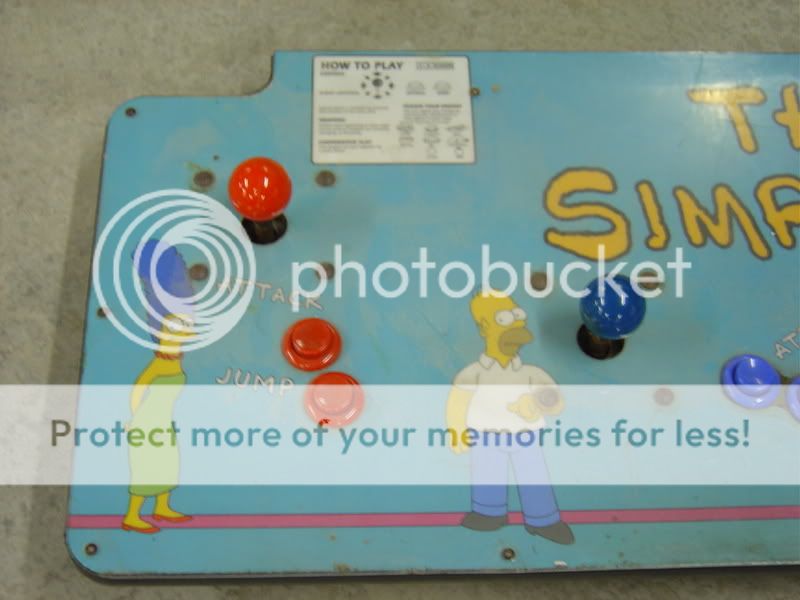 F/S 4 Player Simpson's Control Panel - Original | Museum of the Game ...