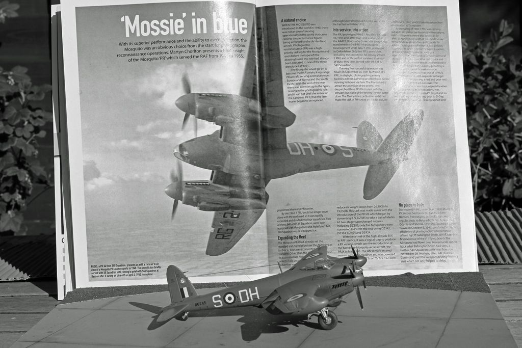 Tamiya 1/72 Mosquito B.IV with Paragon ResinPR.34 conversion - FINISHED ...