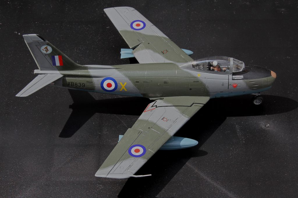 Airfix Sabre F.4 1/72 XB839/X 26 Sqn RAF - Ready for Inspection ...